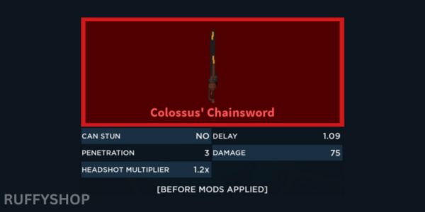 Beli Item Colossus' Chainsword Zombies Stories Roblox Terlengkap dan ...