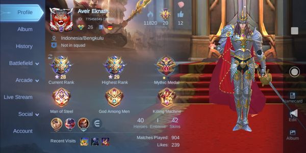 Beli Akun Mythical Honor *28 | akun montoon masih kosong | Epic lance ...