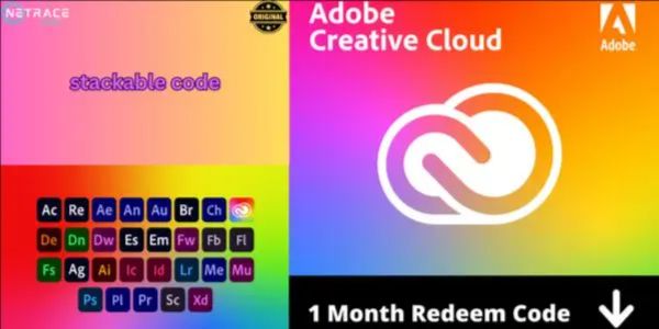 Beli Redeem Code Adobe Creative Cloud All App 1 Bulan Redeem Key ...