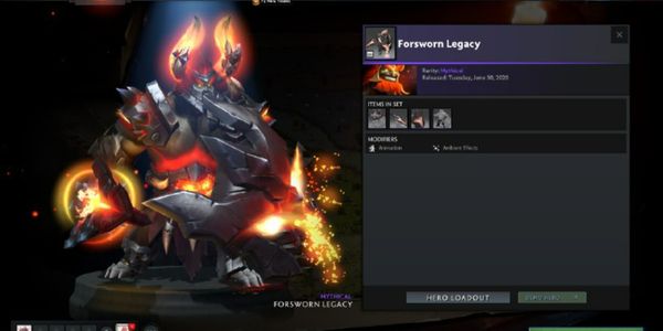 Beli Item Gift Forsworn Legacy (Bundle Mars Collector's Cache TI 10 ...