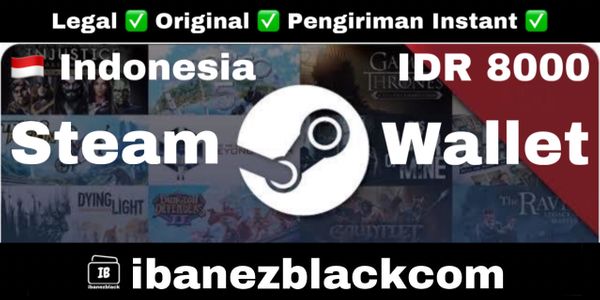 Buy Steam Wallet IDR 8.000 Steam 1693599 | itemku