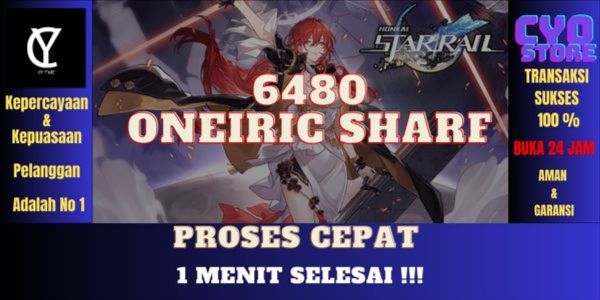 Beli Top Up 6480 Oneiric Shard Honkai: Star Rail Terlengkap dan Termurah April 2024 2361867 | itemku