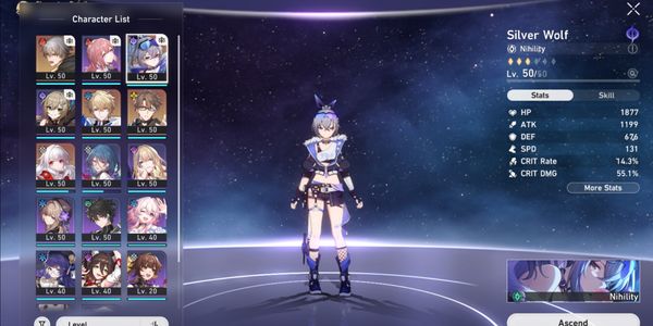 Beli Akun 6SSR: Silverwolf+LC Sign, Clara+LC Sign, Welt,Gepard TL 38 ...