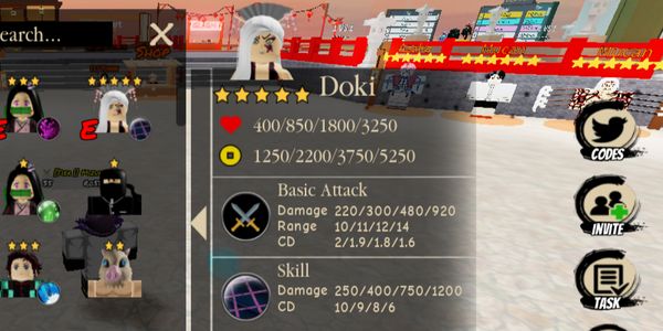 Beli Item Doki 5Star |Demon Slayer Tower Defense Simulator| Roblox ...