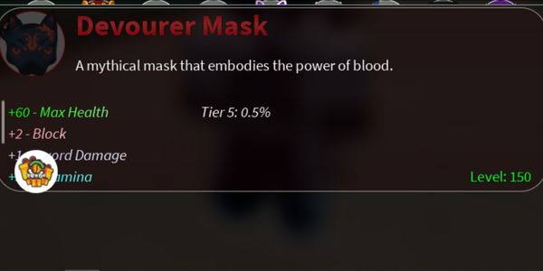 Beli Item Devourer Mask | Project Slayer Roblox Terlengkap dan Termurah ...