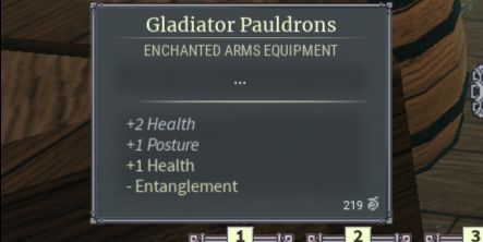 Buy Item Deepwoken Enchant - Gladiator Pauldrons (Entanglement) Roblox ...