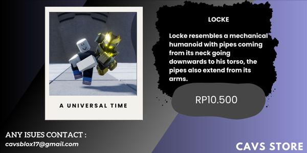 Buy Item Locke - A Universal Time Roblox 2387246 | itemku