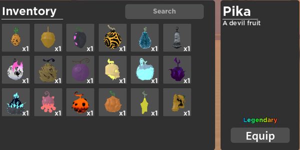 Buy Item Pika Pika no Mi | Grand Piece Online (GPO) Roblox 2392413 | itemku