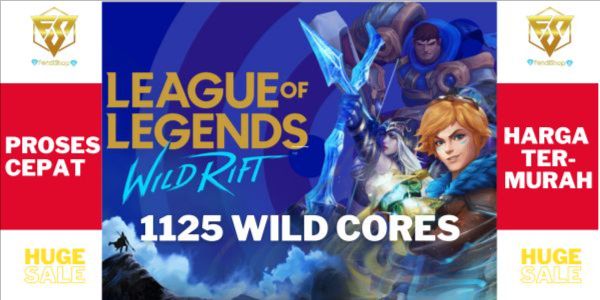 Beli Top Up 1125 Wild Cores League of Legends: Wild Rift Terlengkap dan ...