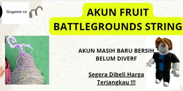 Buy Akun String Fruit Battlegrounds Roblox 2394811 | itemku Indonesia