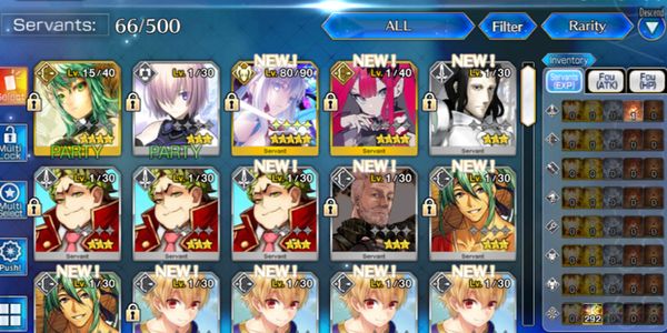 Buy Account [Na] Morgan Berserker starter Fate Grand Order 2370082 | itemku