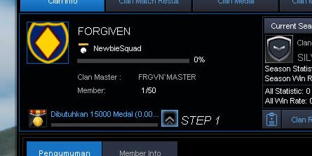 Buy Clan CLAN NEWBIE LOGO SIMPLE "FORGIVE" -FORGIVEN Point Blank Beyond ...