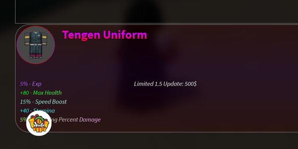 Beli Item Tengen Uniform | Project Slayers | Roblox Roblox Terlengkap ...