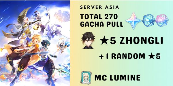 Beli Akun [ASIA] Akun Isi 10000 Primogem Genshin Impact Terlengkap dan ...