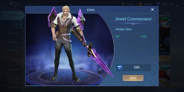 Buy Skin Jewel Connoisseur (Elite Skin Fredrin) Mobile Legends 2403614 ...