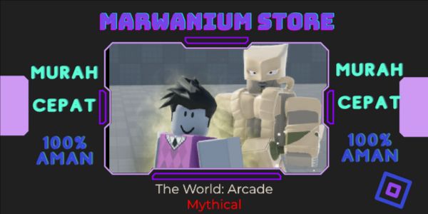 Buy Item The World: Arcade [Mythical] Skin - A Universal Time (AUT) Roblox 2414705 | itemku