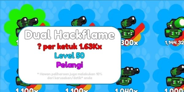 Buy Item Simulator Tank X || Dual HackFlame LvL 50 Max Rainbow Roblox 2415981 | itemku