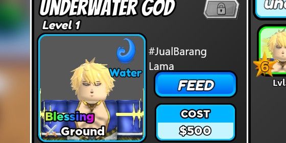 Beli Item Underwater God Poseidon All Star Tower Defense ASTD Roblox ...