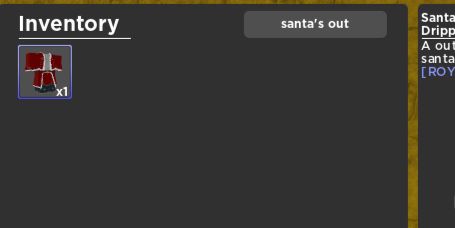 Beli Item santa outfit dripped | grand piece online gpo Roblox ...