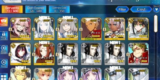Beli Akun Starter Koyanskaya + Oberon + Galatea [FGO NA] Fate Grand ...