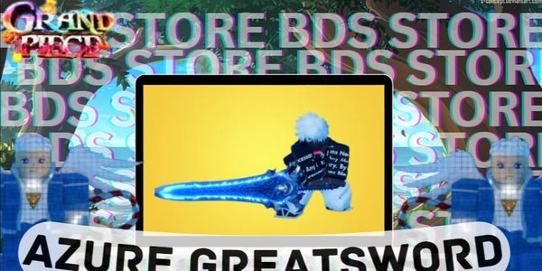 Beli Item (Azure) Kraken Greatsword / Kraken Blade - Grand Piece Online ...