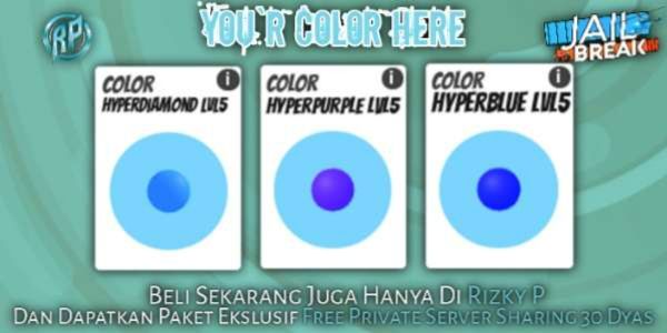 Buy Item Color Hyper Level5 Jailbreak Roblox 2411334 | itemku
