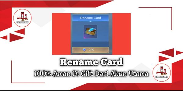 Beli Gift Item (7 Hari) Name Change Card Mobile Legends Terlengkap dan ...