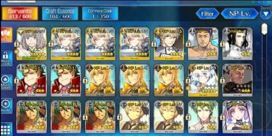 Beli Akun Starter Oberon NP 2 + Orion + Kaleid [FGO NA] Fate Grand ...