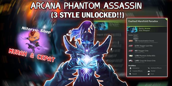 Beli Item Ready Trade Exalted Manifold Paradox (Arcana Phantom Assassin) Dota 2 Terlengkap dan ...