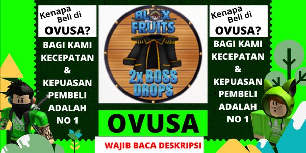 Buy Gamepass 2x Drop Chance Blox Fruits Roblox 1570903 | itemku