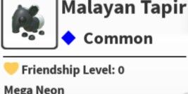 Beli Item Mega Malayan Tapir Roblox Terlengkap dan Termurah September ...