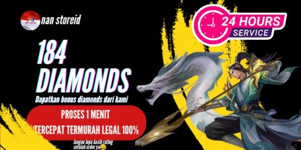Beli Top Up 184 Diamonds Mobile Legends Terlengkap dan Termurah ...