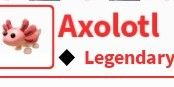 Buy Item Axolotl Ride - Adopt Me Roblox 2447487 | itemku