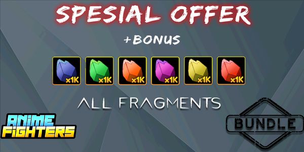 Buy Item All 1K Fragments | Anime Fighters AFS | Roblox 2446679 | itemku