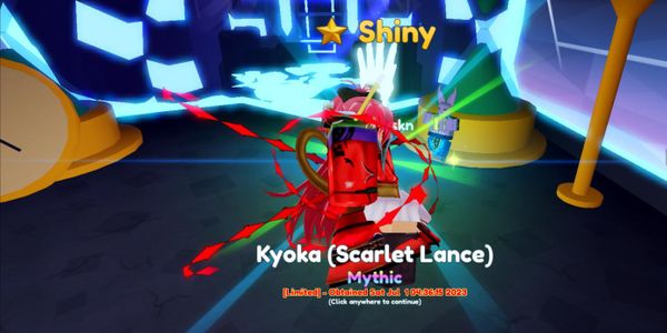 Buy Unit Shiny Kyoka EVO Anime Adventure Anime Adventures 2479516 | itemku