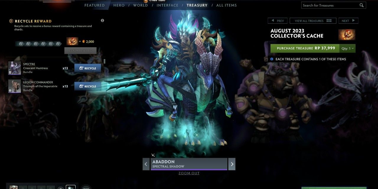Beli Item Gift Spectral Shadow (Abaddon Collector Cache 2023) Dota 2 ...