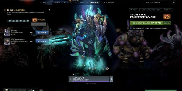Buy Item Gift Spectral Shadow (Abaddon Collector Cache 2023) Dota 2 ...