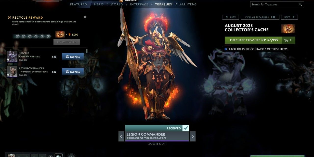 Buy Item Gift Triumph of The Imperatrix (Legion Commander Collector ...