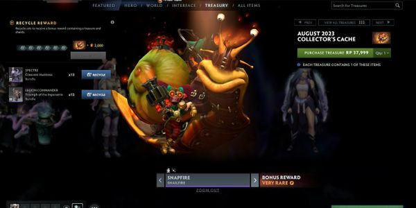 Buy Item Gift Snailfire (Snapfire Collector Cache 2023) Dota 2 2489013 ...