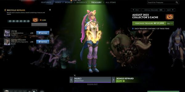 Buy Item Gift Brightfist (Marci 2023) Dota 2 2489009 | itemku
