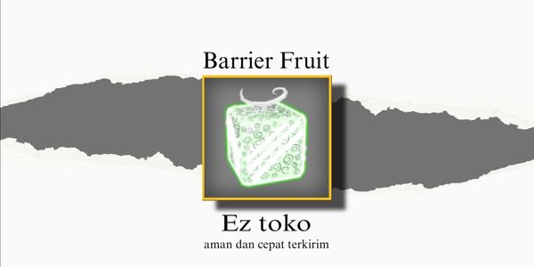 Buy Fruit Barrier Fruit "Blox Fruit Blox Fruits 2492227 | itemku