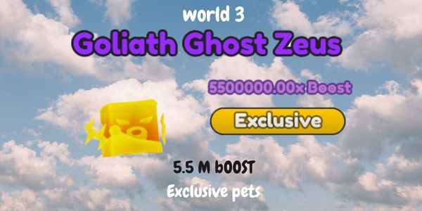 Buy Item arm wrestle simulator (5.5m) goliath ghost zeus [world 3 ...