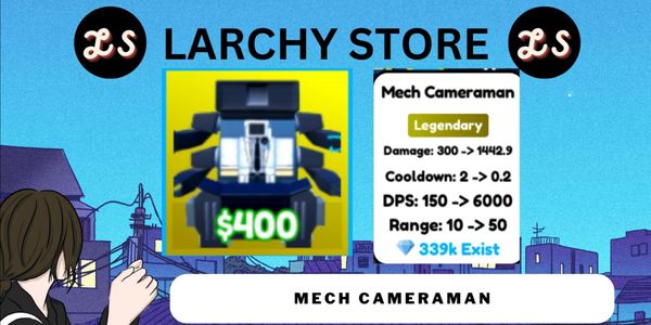 Buy Cameraman Mech Cameraman (Legendary) | Toilet Tower Defense Toilet ...