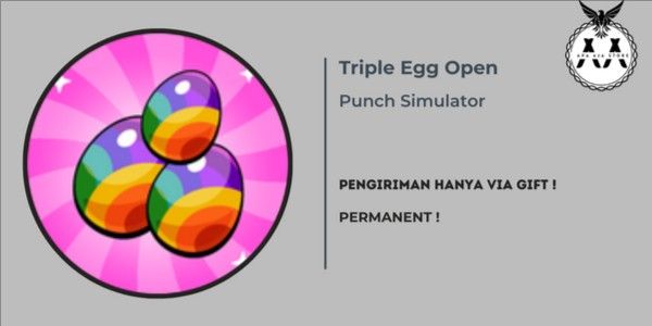 Beli Item Triple Egg Open - Punch Simulator Roblox Terlengkap dan Termurah September 2024 ...