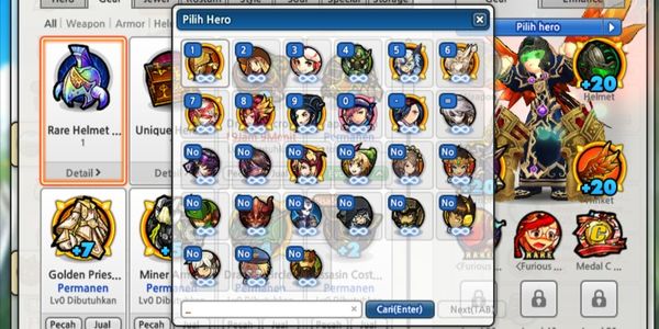 Beli Akun Akun Murah Meriahh Lost Saga Orign Valofe Herper Banyak Lost ...