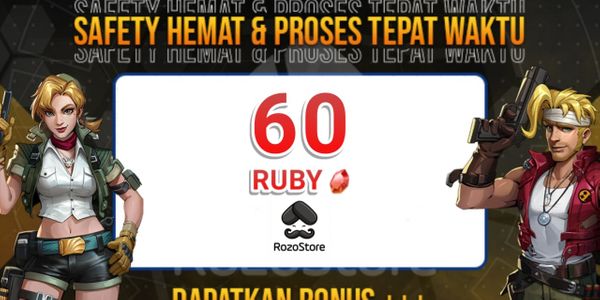 Beli Top Up 60 Ruby Metal Slug Awakening Terlengkap dan Termurah Agustus 2024 2496513 | itemku