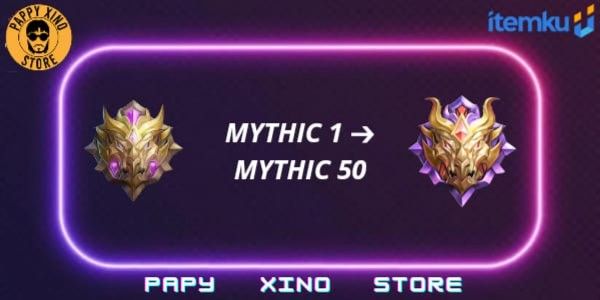Beli Joki MLBB Paket Rank Mythic 1-Mythic 50 Mobile Legends Terlengkap ...