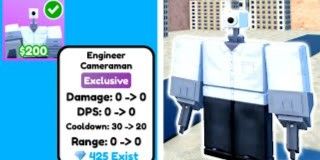 Beli Cameraman Engineer Cameraman - Toilet Tower Defense Toilet Tower ...