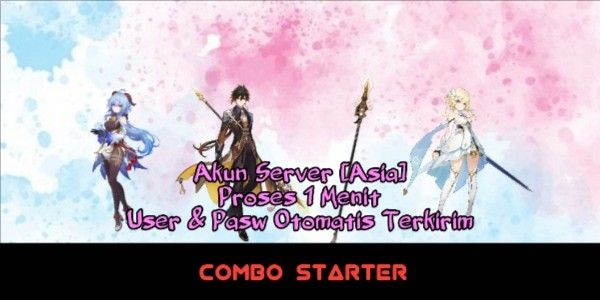 Beli Akun Akun Ganyu, Zhongli + Vortex Vanquisher & Female Starter ...