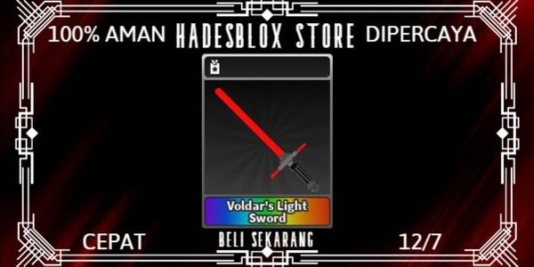 Beli Weapon Voldar's Light Sword | Survive the Killer! | STK | Survive ...